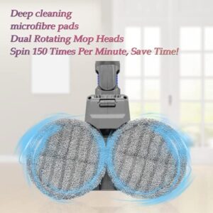 Coodss Electric Cleaner Head Compatible with Dyson V7 / V8 / V10 / V11 Stick Vacuum Sweeping Machine Wet and Dry Dual-use Suction Head Adaptation Cordless Vacuum Cleaner Attachment