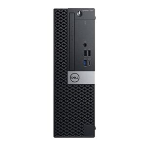 Dell Optiplex 7060 SFF Desktop Computer PC | Intel 8th Gen i7-8700 (6 Core) | 32GB DDR4 Ram 512GB NVMe M.2 SSD | Built-in WiFi & Bluetooth | Windows 11 Pro | Wireless Keyboard & Mouse(Renewed)