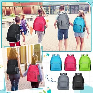 Eccliy 50 Pack Backpacks in Bulk 17 Inches Back Pack for Boys Girls Basic Backpack Lightweight Student Outdoor Travel School Bookbags (5 Colors)