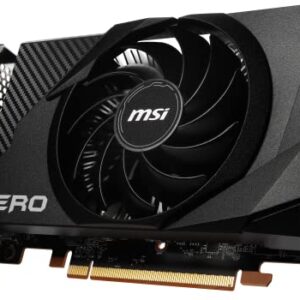 MSI Gaming Radeon RX 6400 64-bit 4GB GDDR6 DP/HDMI PCIe 4 Torx Single Fan FreeSync DirectX 12 VR Ready ITX OC Graphics Card (RX 6400 AERO ITX 4G)