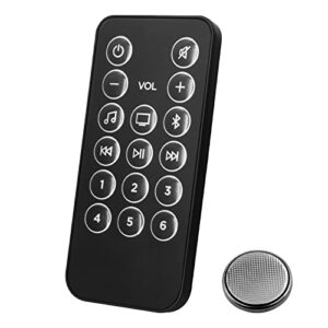 remote control for bose smart soundbar 500& bose smart soundbar 900 with battery, compatible with bose smart soundbar 500/900 remote control