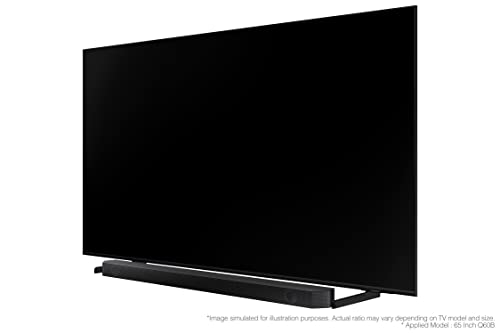 SAMSUNG HW-Q600B 3.1.2ch Soundbar w/ Dolby Audio, DTS:X, Q Symphony, Adaptive Sound, Game Pro Mode, Bluetooth Connection, Black