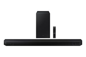 samsung hw-q600b 3.1.2ch soundbar w/ dolby audio, dts:x, q symphony, adaptive sound, game pro mode, bluetooth connection, black