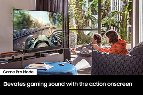 SAMSUNG HW-Q600B 3.1.2ch Soundbar w/ Dolby Audio, DTS:X, Q Symphony, Adaptive Sound, Game Pro Mode, Bluetooth Connection, Black