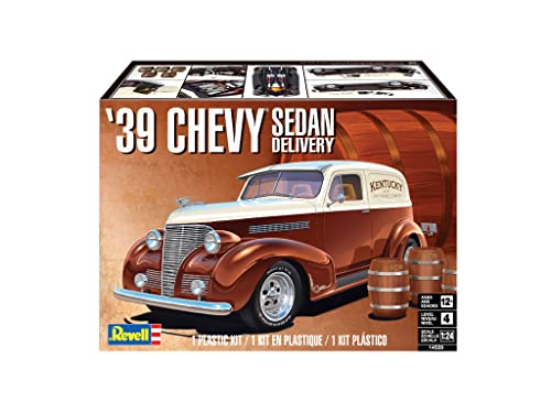 Revell 14529 '39 Chevy Sedan Delivery 1:24 Scale 97-Piece Skill Level 4 Model Car Building Kit