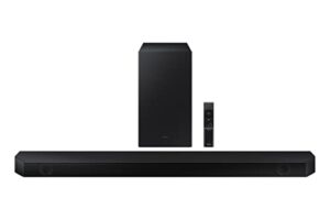 samsung hw-q60b 3.1ch soundbar w/ dolby atmos, dtx virtual:x q symphony, adaptive sound, game mode, bluetooth connection, 2022