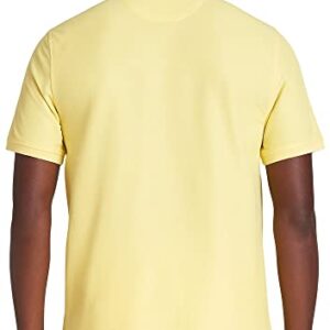 IZOD Mens Solid Advantage Performance Polo Shirt Large Yellow