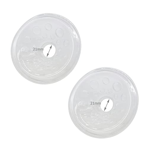 Begical Silicone Flange Cushions Insert 21mm Compatible with Spectra/Medela/BabyBuddha 24mm and Ameda 25mm Shields/Flanges Replace Flange Inserts Spectra Breastpump Parts Reduce 24mm to 21mm 2pc