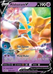 alakazam v - swsh083 - pokemon black star promo - ultra rare holo