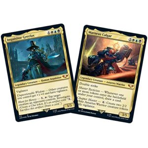 Magic: The Gathering Universes Beyond: Warhammer 40,000 Commander Deck – Forces of the Imperium