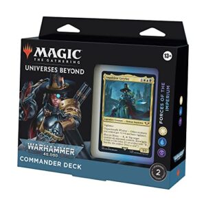 Magic: The Gathering Universes Beyond: Warhammer 40,000 Commander Deck – Forces of the Imperium