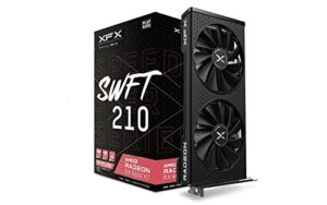 xfx speedster swft210 radeon rx 6650xt core gaming graphics card with 8gb gddr6 hdmi 3xdp, amd rdna 2 rx-665x8dfdy