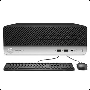 hp prodesk 400 g5 sff high performance business desktop computer, intel six core i5-8500 up to 4.1ghz, 16g ddr4, 256g ssd, wifi, bt, 4k support, dp, vga, windows 10 pro 64 en/sp/fr(renewed)