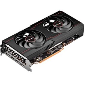 Sapphire 11319-03-20G Pulse AMD Radeon RX 6650 XT Gaming Graphics Card with 8GB GDDR6, AMD RDNA 2, Black