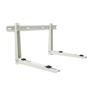 outdoor wall mounting bracket with cross bar. mini split bracket for ductless air conditioners and heat pumps systems ,universal,9000-36000 btu