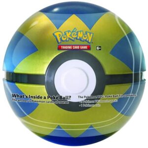 pokemon cards: 2022 spring blue quick pokeball tin