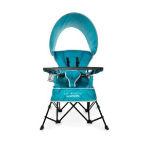 Baby Delight Go with Me Jubilee Deluxe Portable Chair | Indoor and Outdoor | Sun Canopy | Teal