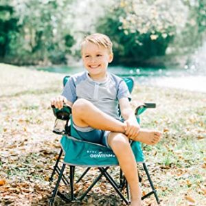 Baby Delight Go with Me Jubilee Deluxe Portable Chair | Indoor and Outdoor | Sun Canopy | Teal