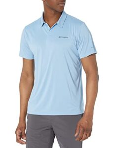 columbia men's hike polo, jet stream, xx-large