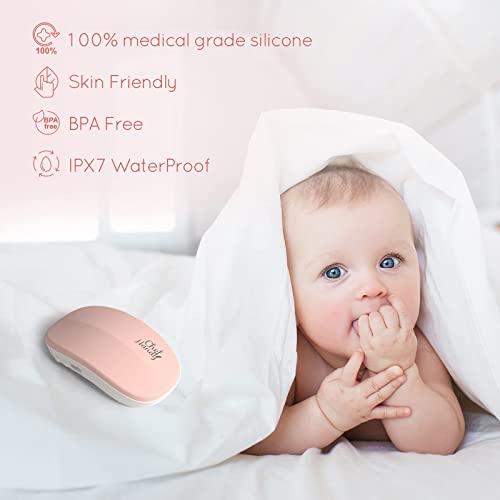 Breast Massager Breastfeeding, Lactation Massager with Heat, 6 Modes of Vibration Support for Improved Milk Flow, Clogged Ducts, Mastitis, Engorgement