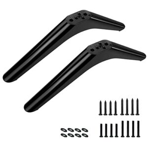 tv legs for tcl tv stand legs, for roku tv legs, for tcl 32" 40" 43" 32s359 32s325 40s305 40fd5406 40fb5426 43s325 43s303 43s421 43s405, tv stand base for tcl roku tv stand legs, included screws