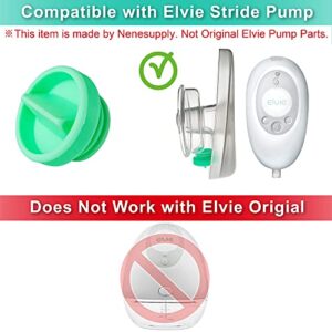 Nenesupply 4pc Duckbill Valves Compatible with Elvie Stride Pump Parts Replacement Parts Breast Pump Parts Momcozy Tsrete Wearable Pumps Spectra CaraCup Not Original Elvie Pump Parts Accessories