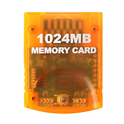 Senpinkboo 1024MB(16344 Blocks) Memory Card for Nintendo Gamecube/Wii Console