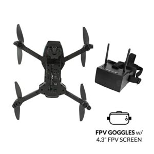 VTI FPV Duo Camera Racing Drone with Flight Immersive Goggles for Adults and Kids, Photo, Video, FPV drone, Easy to Use Controls, 28 Minute Flight Time