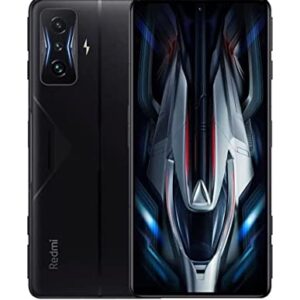 Xiaomi Redmi K50 Gaming 5G + 4G LTE (256GB + 12GB) (NOT Verizon AT&T Cricket Straight Talk) NFC Triple Camera 6.67" + (w/Fast Car Charger Bundle) (Electric Shadow)