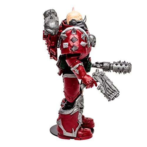 McFarlane Toys Warhammer 40000 7IN Figures WV6 - Chaos Space Marine (Word Bearer)(Gold Label)