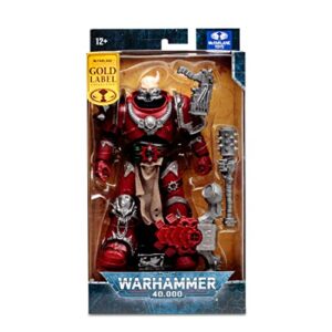 McFarlane Toys Warhammer 40000 7IN Figures WV6 - Chaos Space Marine (Word Bearer)(Gold Label)