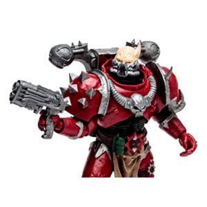 McFarlane Toys Warhammer 40000 7IN Figures WV6 - Chaos Space Marine (Word Bearer)(Gold Label)