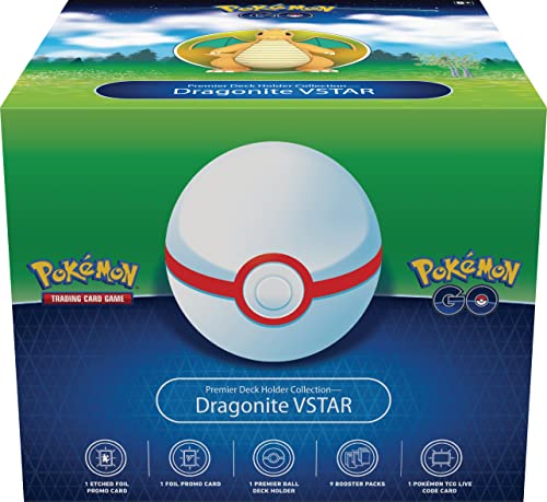 Pokémon TCG: Pokémon GO Premier Deck Holder CollectionDragonite VSTAR