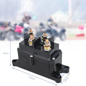 Winch Solenoid 12V Winch Solenoid Relay Contactor for ATV UTV 3000-5000lbs 4WD 4x4 Winches Winch Replace Number 63070 62135 74900 2875714 70715