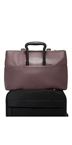 TUMI - Voyageur Sidney Leather Business Tote - Dark Mauve