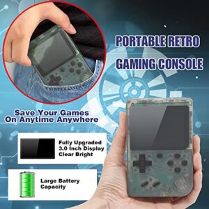 Handheld Game Console for Kids with 400 Classic Games Console Handheld Games 3.0-Inch Color Screen 1800mAh Rechargeable Battery Support Connecting TV Gift Birthday Christmas for Kids Adults