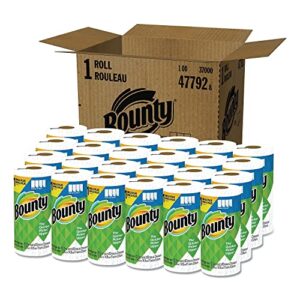 bounty - paper towels - select-a-size paper towels - 2-ply - paper - 19.49" x 15" x 22.64" - paper - 22.64" x 19.49" x 15" - white