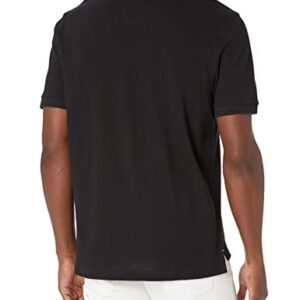 Nautica Men's Classic Fit Deck Polo, True Black, Large