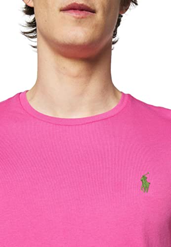 Polo Ralph Lauren Mens Big & Tall Crew Neck T-Shirt (2XB, MauiPink)