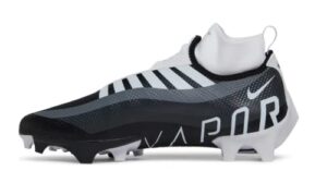 nike mens vapor edge pro 360 football cleat, black/white-dk smoke grey heatseekers sz 12