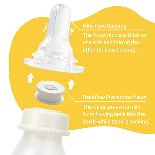 Pigeon Baby Cleft Palate Bottle with 2 Nipples, 8.11 Oz, Please Use It Under The Guidance of a Pediatrician