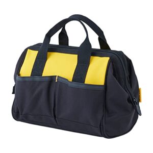 Caterpillar 12" Tool Bag, Zip Closure, Yellow and Black