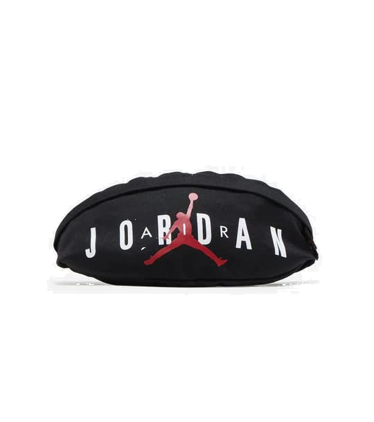 nike jordan waist bag, Black (Black)