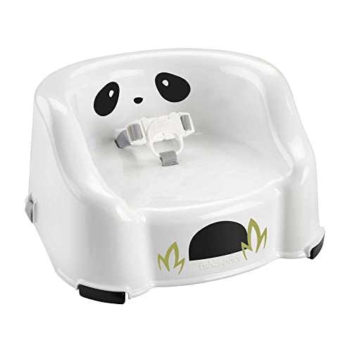 Fisher-Price Baby Portable Toddler Dining Chair Simple Clean & Comfort Booster with Contoured Seat and Harness,Panda