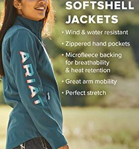 Ariat Female Classic Team Softshell Brand Jacket Mex Black X-Large