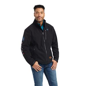 ariat men's logo 2.0 chimayo jacket, black