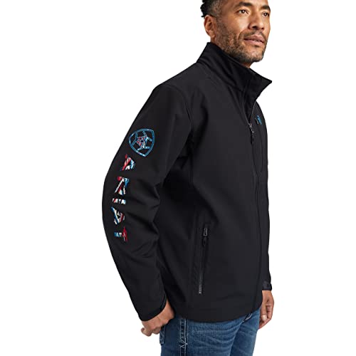 ARIAT Men's Logo 2.0 Chimayo Jacket, Black