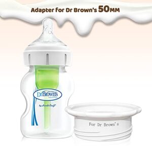 Hopebig Bottle Warmer Adapter for Dr Brown's Baby Bottle - 50MM (Bottle Warmer not Included)