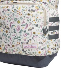 adidas Classic 3S 4 Backpack, Woodland Floral Chalk White/Onix Grey/Wonder Beige, One Size