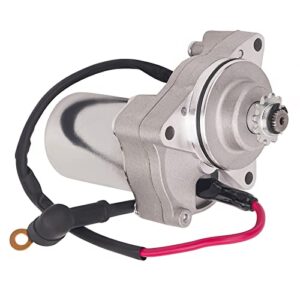 jcklw starter motor for 50cc 70cc 90cc 100cc 110cc 125cc atv dirt bike pit bike dune buggy sandrail quad 4 wheelers ssr roketa tao tao coolster jonway sunl go karts,3 bolt electric with line